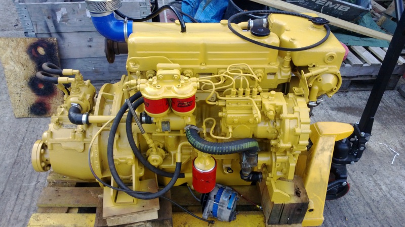 Lister Marine - 1992 Yr Lister CS4 (FORD 2722E) 72hp Marine Diesel ...