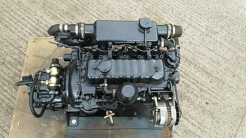 Perkins - Perkins 4108 51hp Marine Diesel Engine (PAIR AVAILABLE) For ...