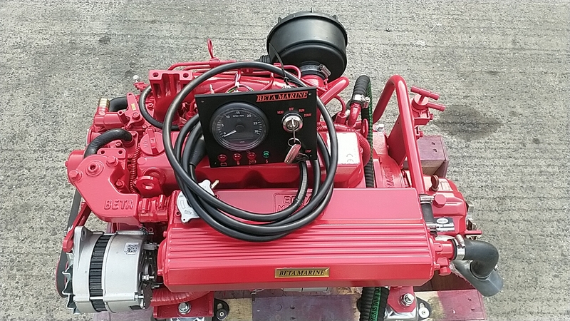 Beta Marine - Beta Marine 50 50hp Marine Diesel Engine Package Late ...