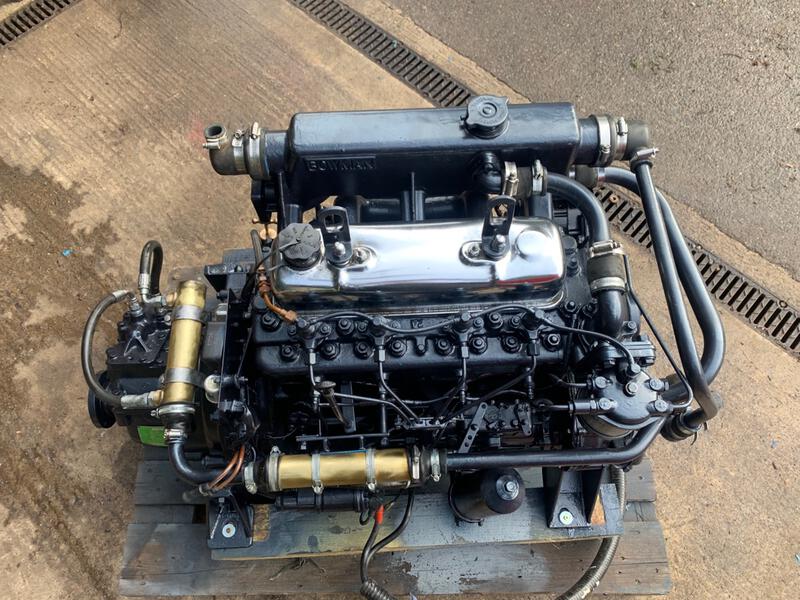 Thornycroft - Thornycroft T-154 (BMC 2.5) 62hp Marine Diesel Engine ...