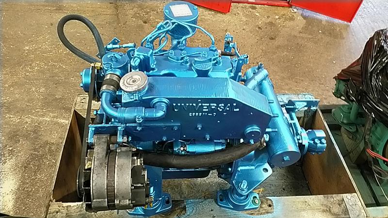 Universal Marine - Universal M25 25hp Marine Diesel Engine Package For ...