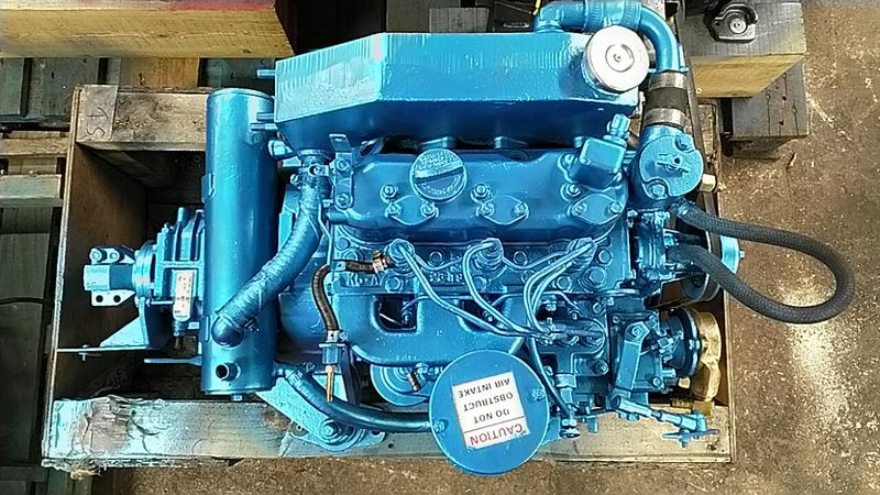 Universal Marine - Universal M25 25hp Marine Diesel Engine Package For ...