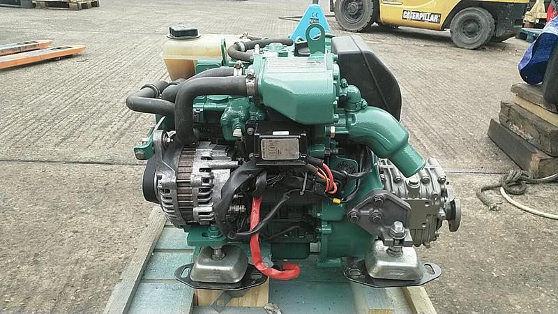 Volvo - Volvo Penta D1-13B 13hp Marine Diesel Engine Package For Sale ...