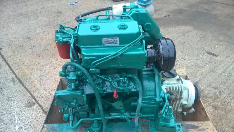Volvo - Volvo Penta 2002 18hp Heat Exchanger Cooled Marine Diesel ...