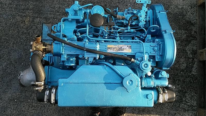 Perkins - Perkins Prima M50 50hp Marine Diesel Engine Package For Sale ...