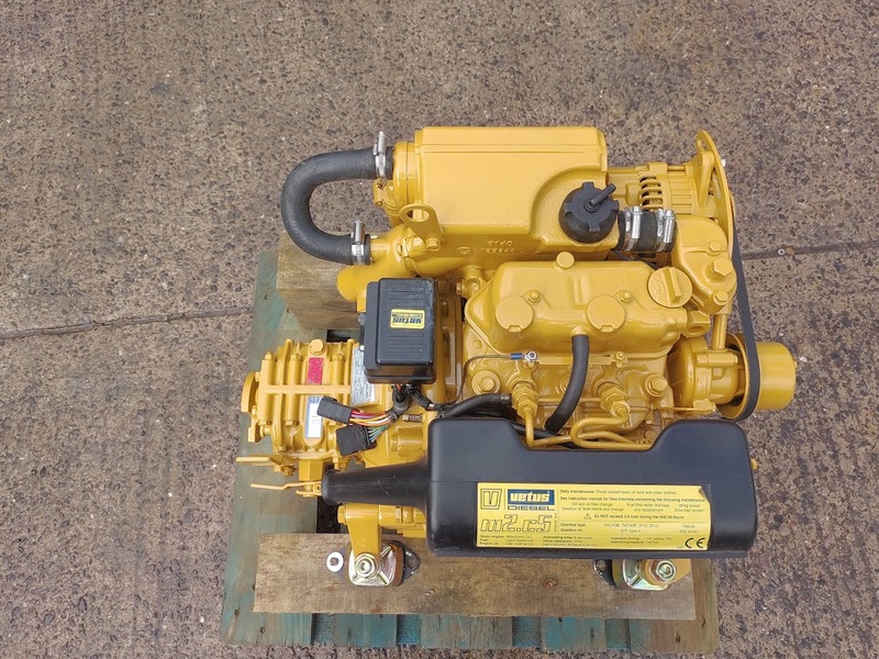 Vetus - Vetus M2C5 11hp Marine DIesel Engine Package (Only 400hrs) For ...