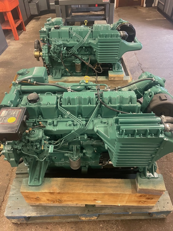 Volvo - Volvo Penta TAMD41B 197hp Bobtail Marine Diesel Engine (Pair ...